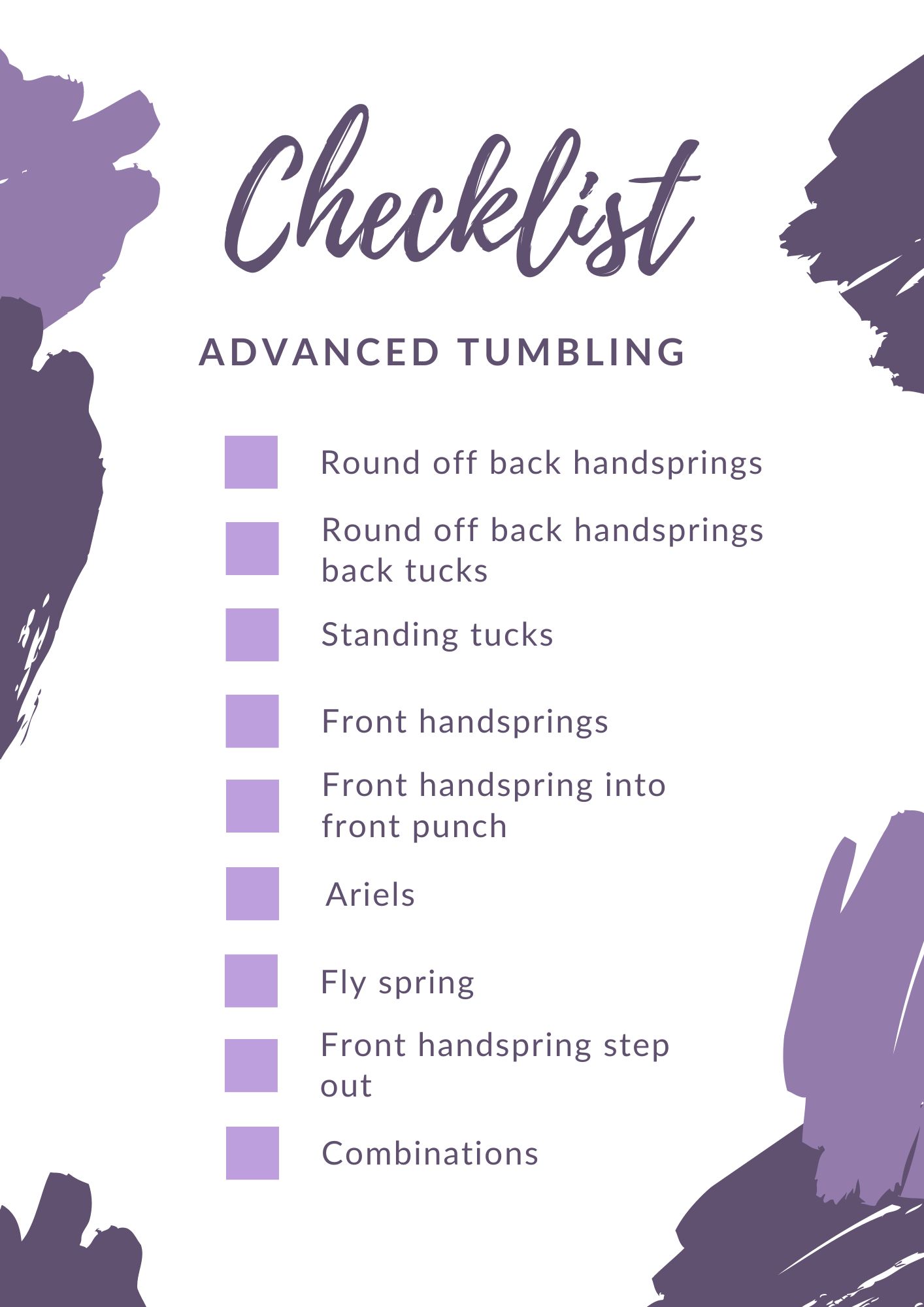 Tumbling and cheer – Orem Recreation